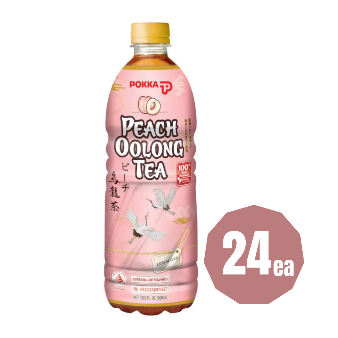 POKKA Peach Oolong Tea 500ml x 24ea – JFC Online Sydney