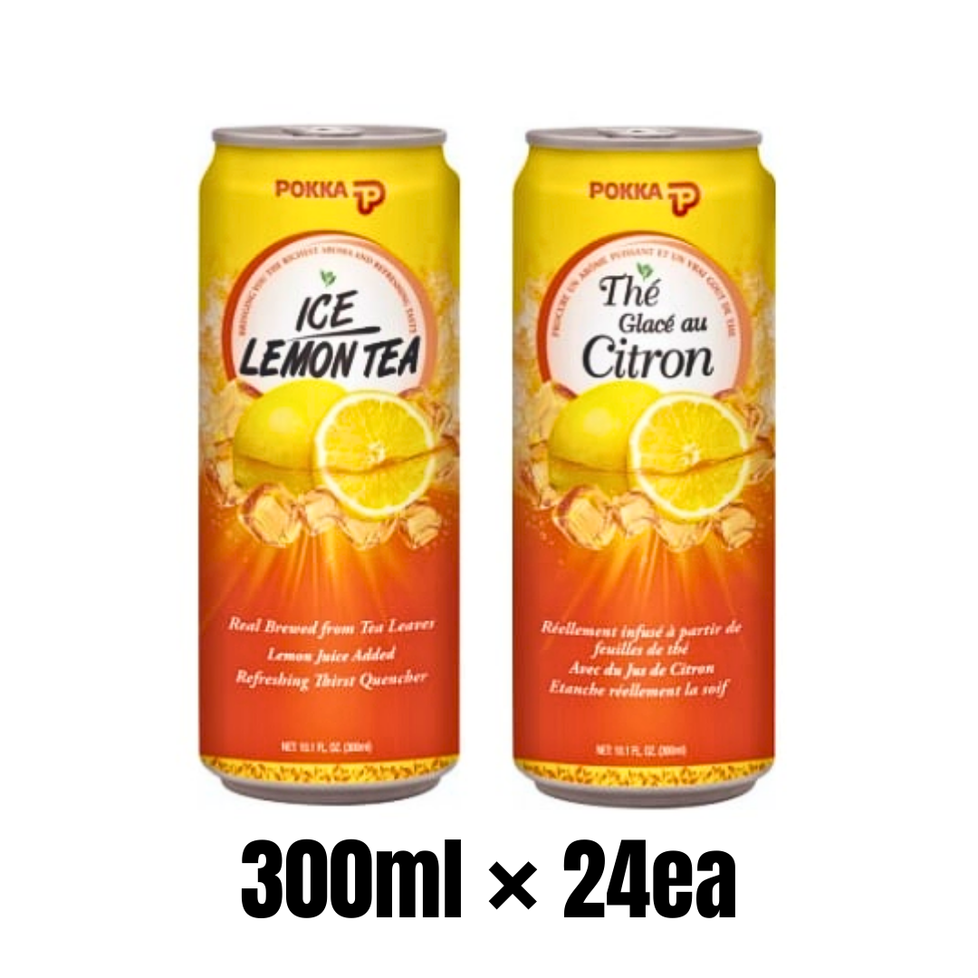 POKKA Lemon Tea (Sleek Can) 300ml x 24ea – JFC Online Sydney