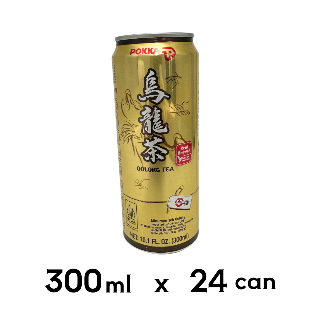 POKKA Chinese Oolong Tea (Sleek Can) 300ml x 24ea – JFC Online Sydney