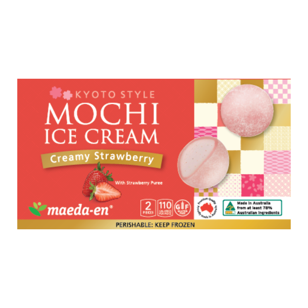 Buy Kyoto-Style Mochi Strawberry Ice Cream 2pk - Sydney Delivery by ...